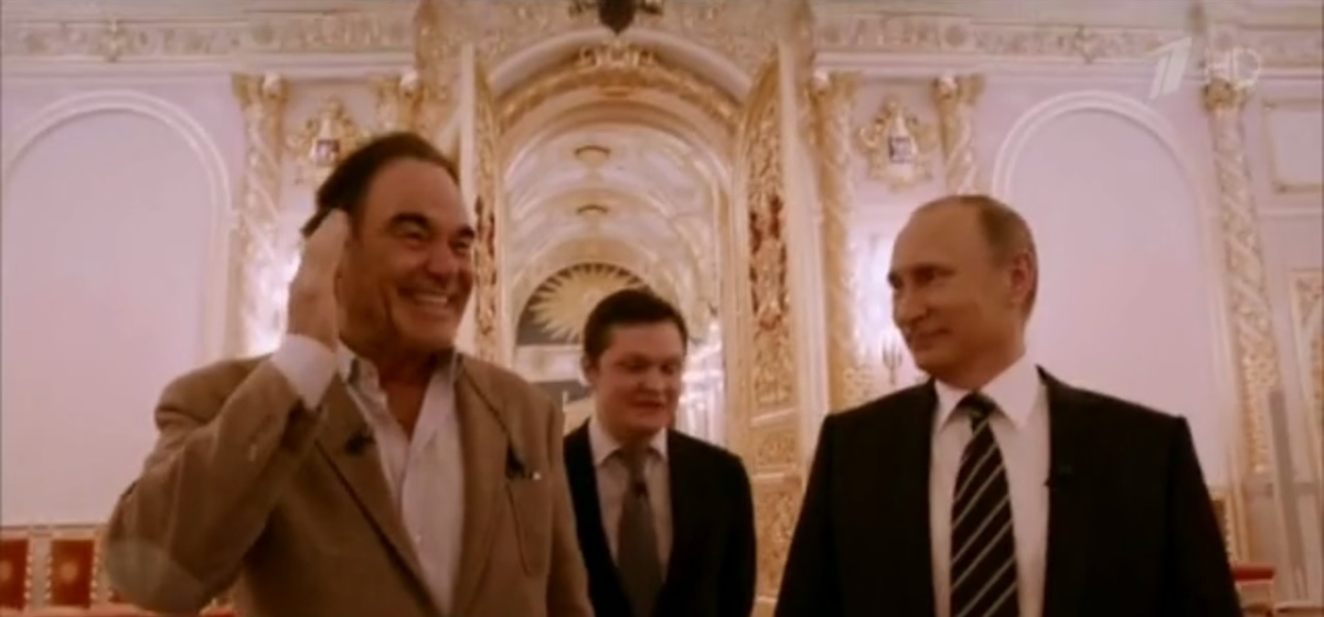 Oliver Stone, 79-Year-Old Friend of Putin, Triumphantly Returns to ...