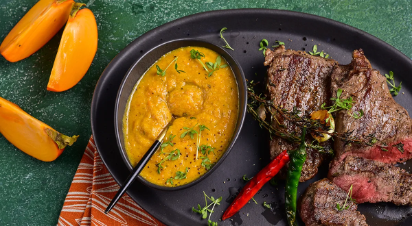 Persimmon Sauce for Meat: A Very Interesting Recipe | BB.LV